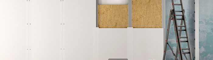 Gipsplaten plaatsen aan het plafond? Zo ga je te werk!